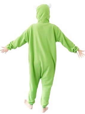 unicorn gift | Other | Green Monster Inc Hooded Onesie Pajamacostume ...